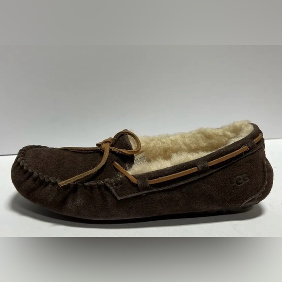 UGG | Shoes | Ugg Mens Olsen Slipper Brown Suede Size 9 M | Poshmark